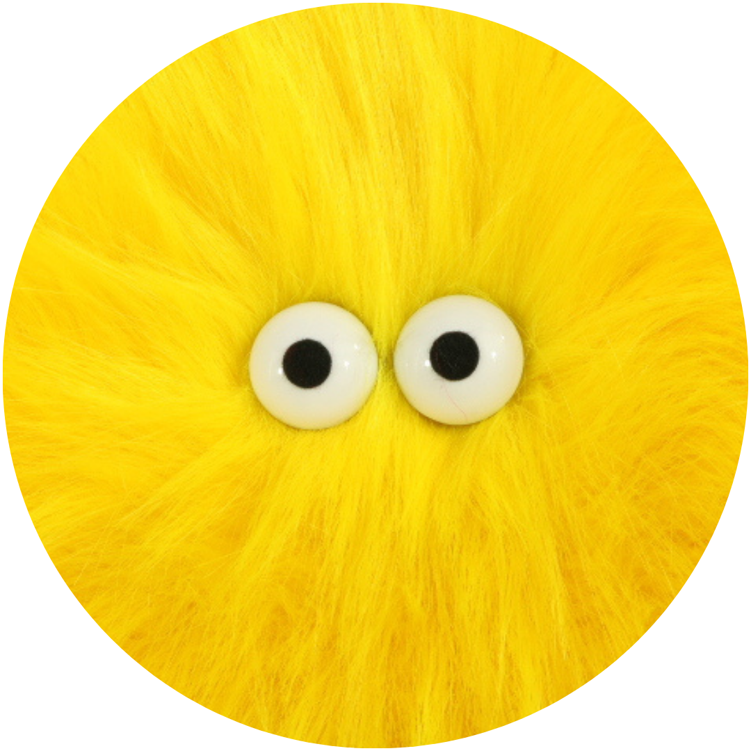 Yellow Faux Fur Yardage | Puppet Pelts